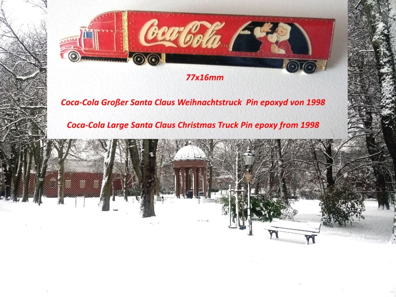 Get the Cool Coca-cola Santa Truck - Etsy