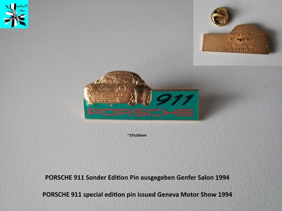 Exclusive Porsche 911 pins - Gem