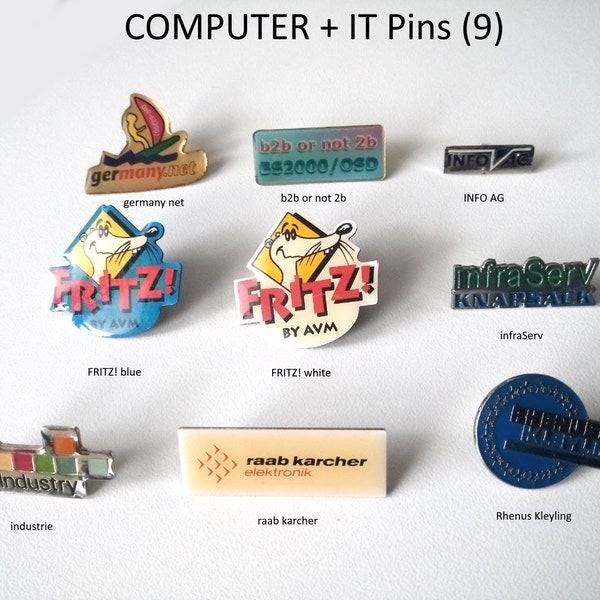 Computer Pin - Etsy