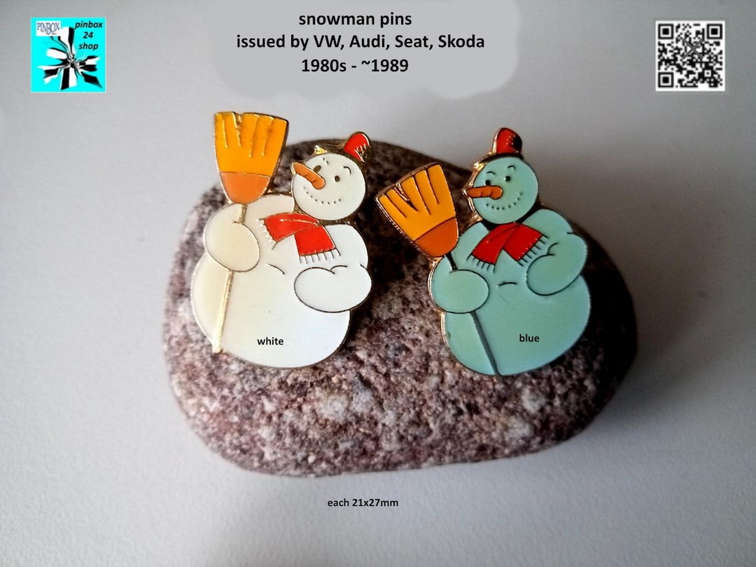 Vintage Snowman Pins - A Touch of Nostalgia - Etsy