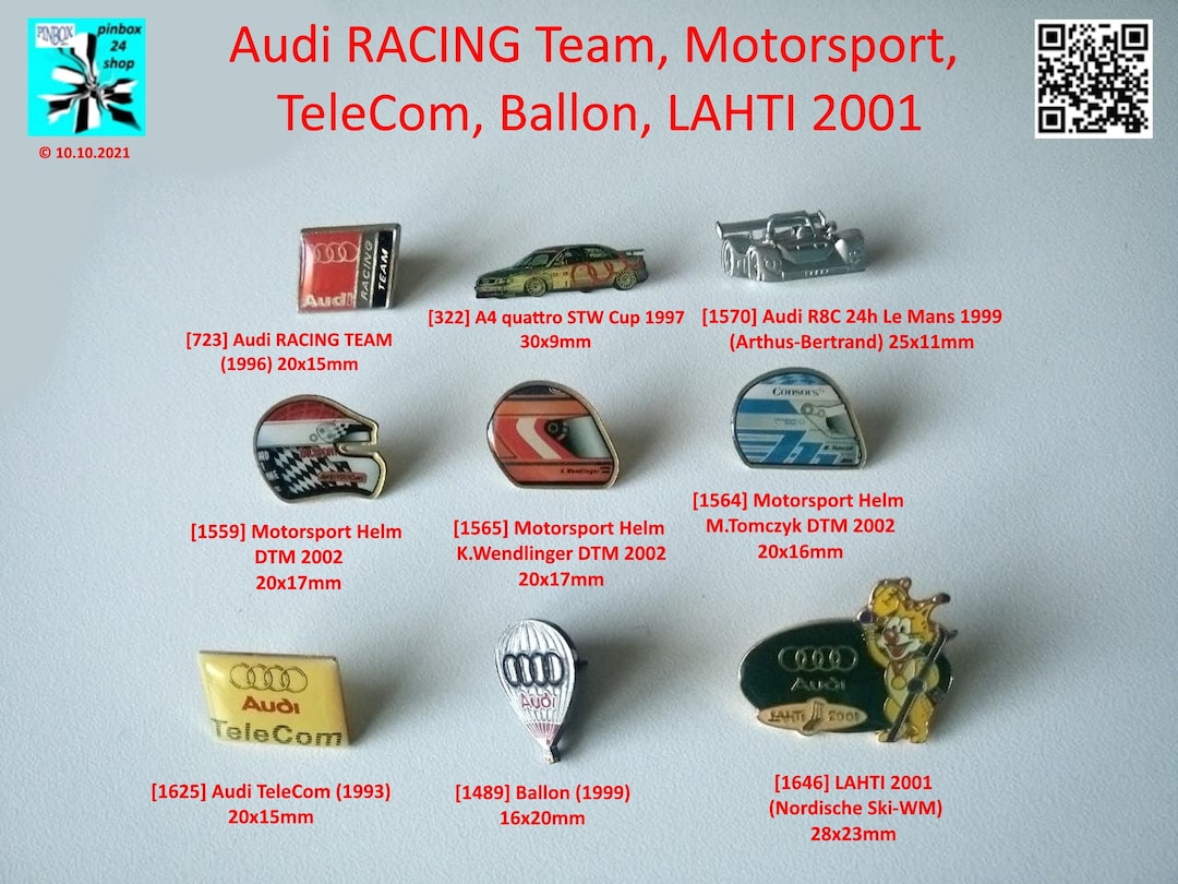 Audi RACING TEAM and More Pins - Etsy