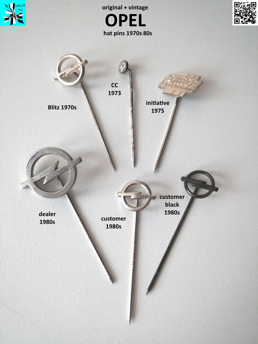 OPEL Logo Blitz and Promo Lapel Pins: Original From the 70s/80s - Etsy