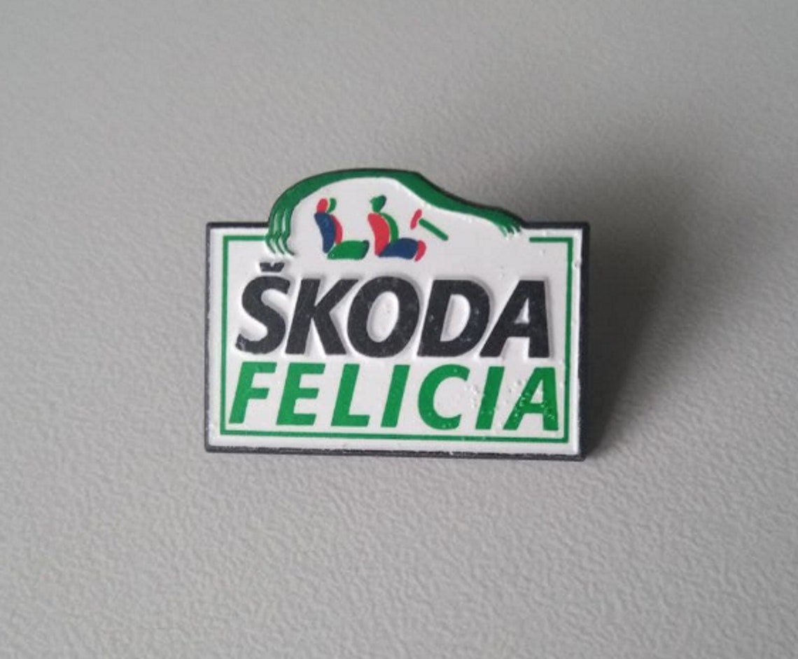 SKODA Logo Fabia Felicia Museum Elephant Pins - Etsy Canada