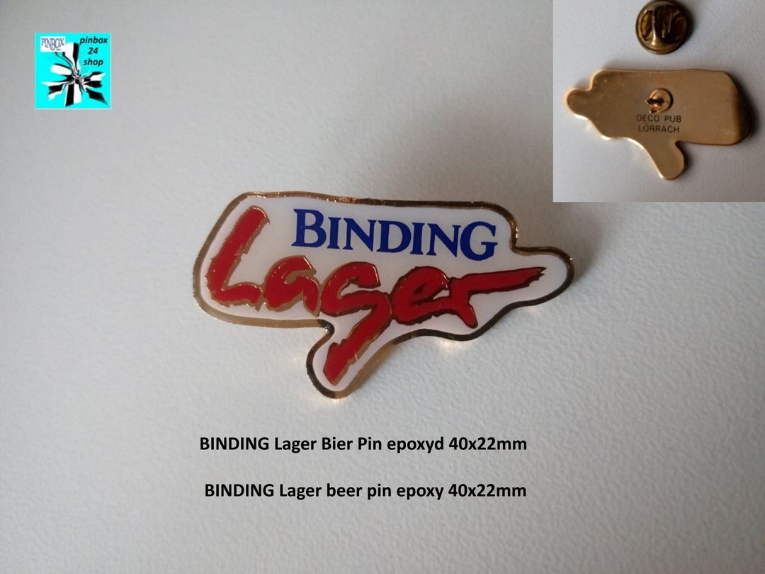 Binding Lager Pin - A Touch of the 90s! - Etsy