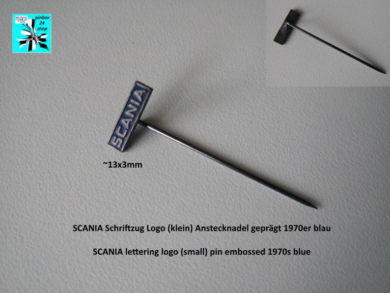 SCANIA trucks Buses Logo Lettering Pins 1960s-1980s Choose - Etsy