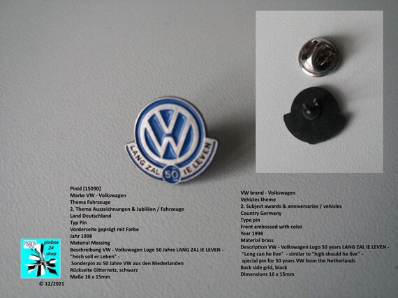 VW Pins - Rare collectibles from two decades - Gem