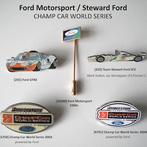 Collect History With Ford Motorsport Pins - Etsy