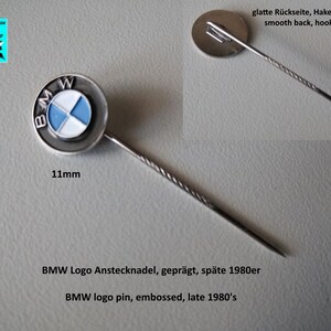 BMW Original Car and Motorcycle Logo Badge Pins 1980s/1990s - Choose ...