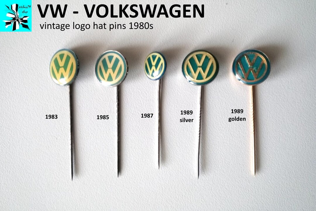 VW Volkswagen Pins - Original 80s Collectibles - Etsy