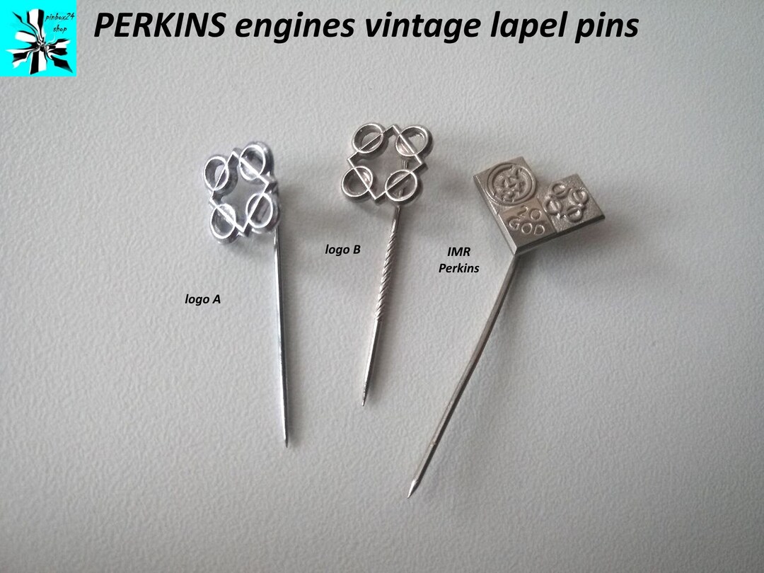PERKINS Engines Vintage Lapel Pins - Etsy