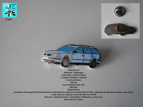 VW IAA pins: rarities from 1997 - Gem