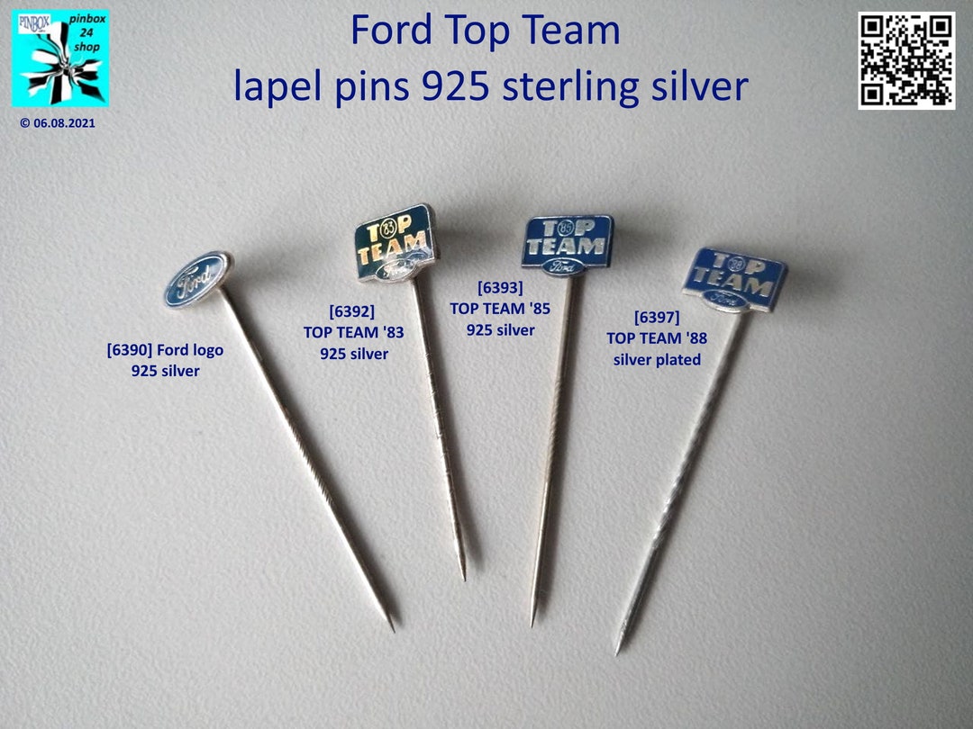 Ford Logo Top Team Pins - Exclusive Style! - Etsy