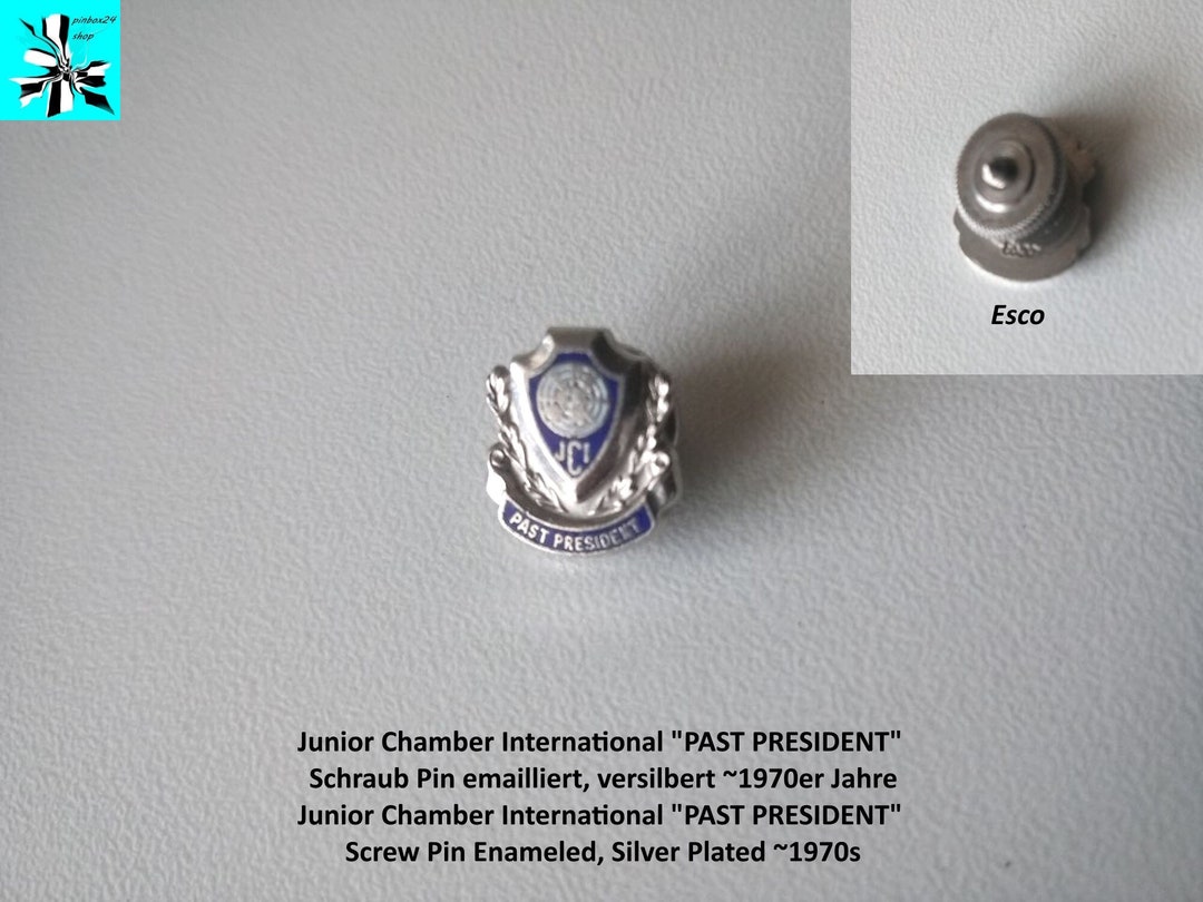 JCI Past President Pin - A Piece of Leadership History! - Etsy