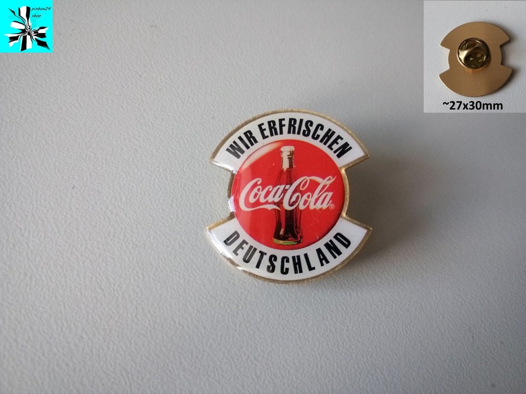 Coca-cola "we Refresh Germany" Pin - Pure Refreshment! - Etsy