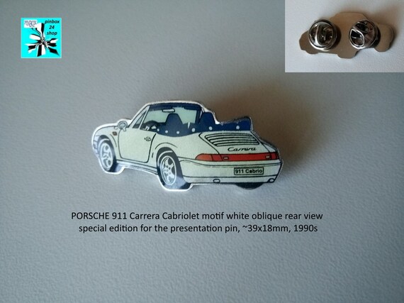 PORSCHE 911 Carrera Cabriolet special edition pins fo… - Gem