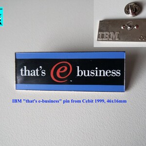 IBM Computer, IT Pins 1990s to 2000 - Choose! - Etsy