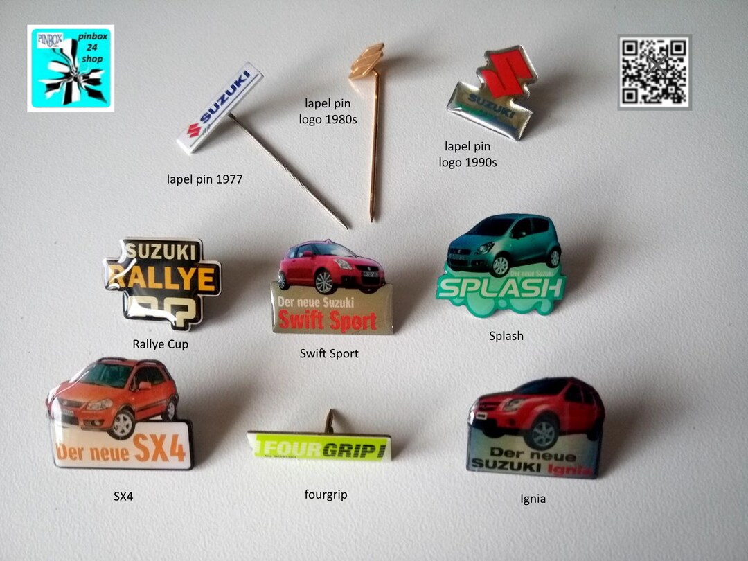 Vintage Suzuki Pins – A Touch of Nostalgia! - Etsy