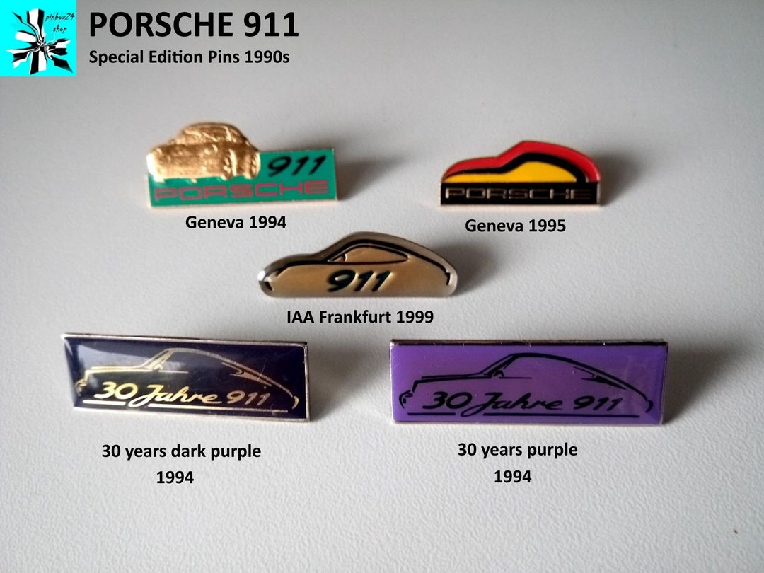 Exclusive Porsche 911 Pins - Etsy