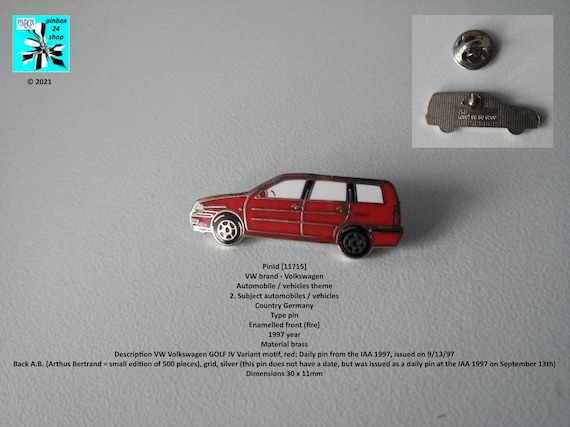 VW IAA pins: rarities from 1997 - Gem