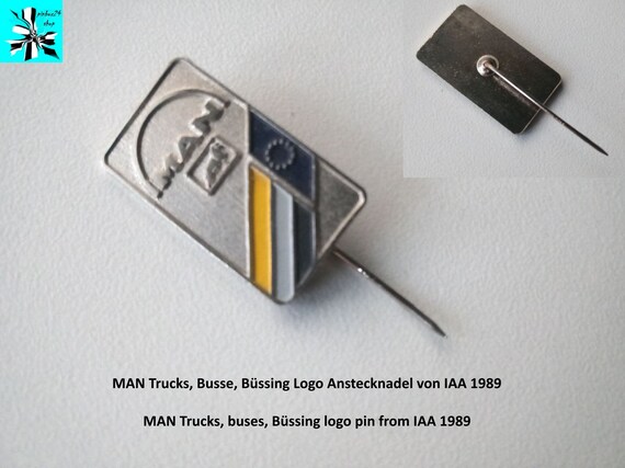 MAN Logo Pins - For True Truck and Bus Enthusiasts! - Gem