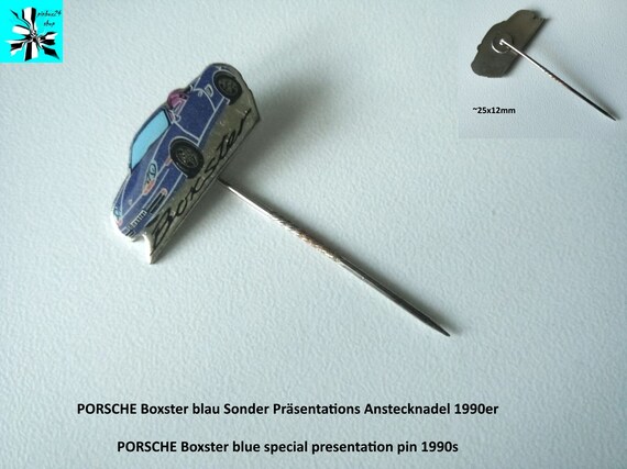 Porsche 968 and Boxster pins: exclusive collector's i… - Gem