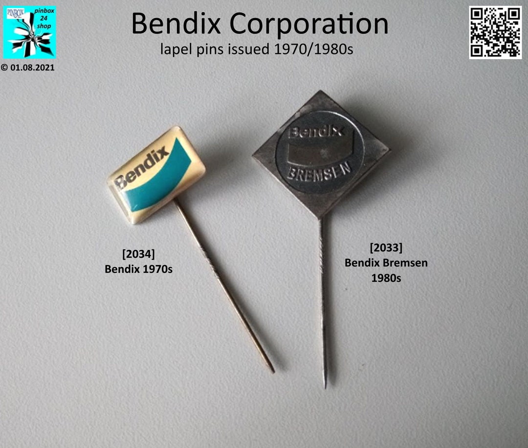 Pins Bendix Corporation Original and Vintage - Etsy Canada
