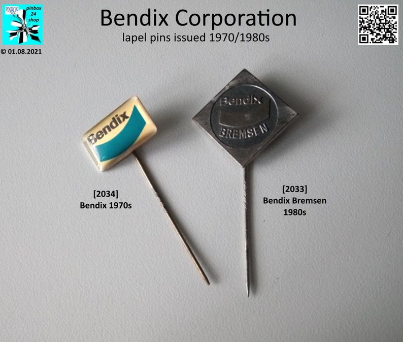 Pins - Bendix Corporation Original and Vintage - Etsy
