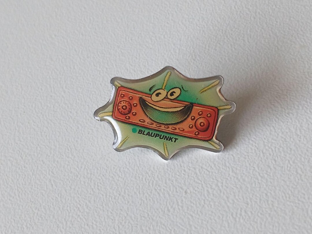 Rare Blaupunkt Car Radio Pin – Comic Style Promo Badge - Etsy