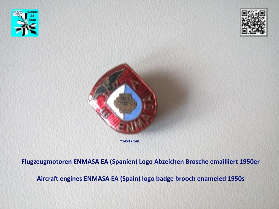 ENMASA EA Badge – A Piece of Aviation History! - Etsy
