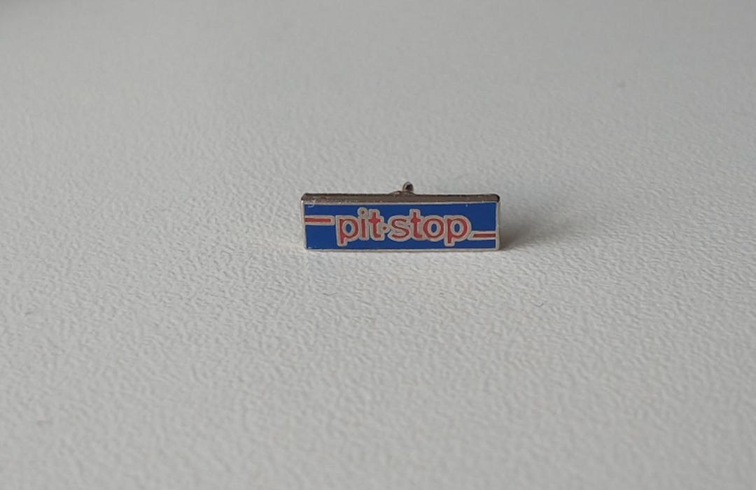 Vintage Pitstop Enamel Pin – Iconic Logo Badge 90s Car Enthusiasts - Etsy