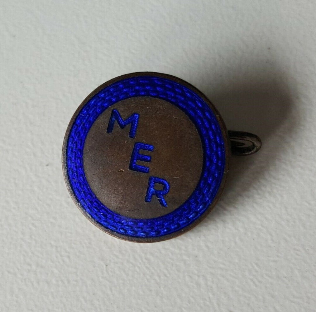 MER Travel Agency Brooch - 1920s Elegance! - Etsy