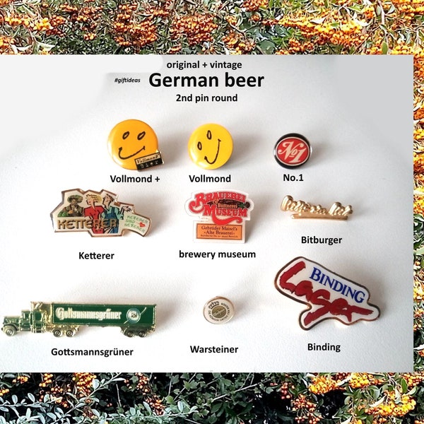 Beer Pins - Etsy
