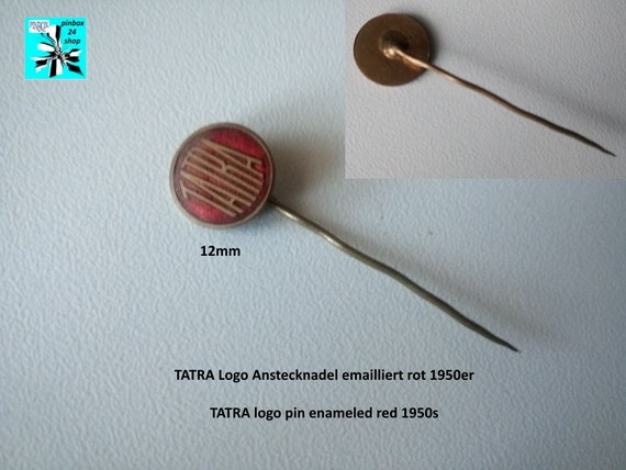 Discover the vintage TATRA logo pins! - Gem