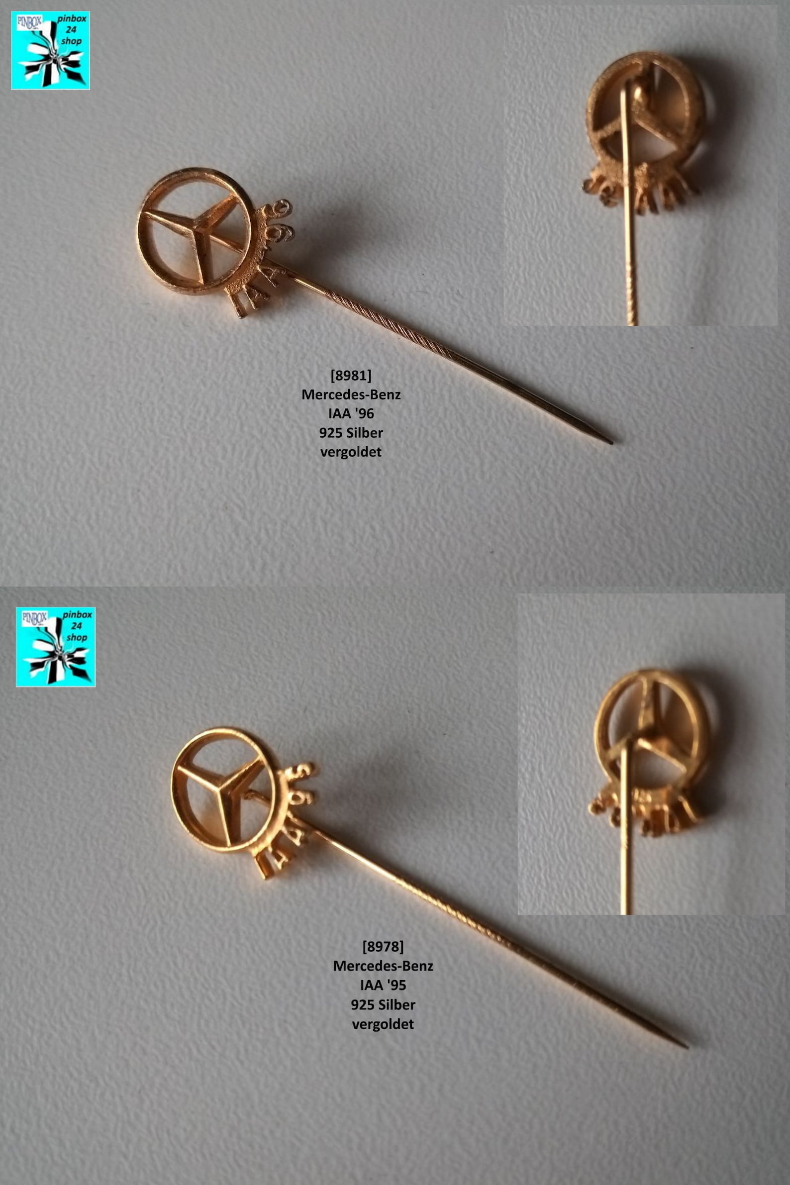 Select Mercedes-benz IAA Honorary Pin 925 935 Silver - Etsy