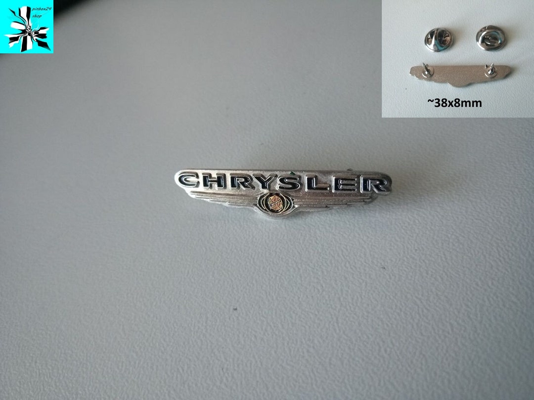 Chrysler Logo Pin - A Piece of Automotive History From the 2000s! - Etsy