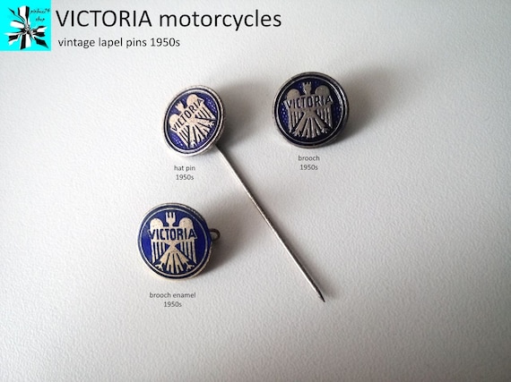 Vintage Victoria Motorcycle Badge – A Piece of Two-Wh… - Gem