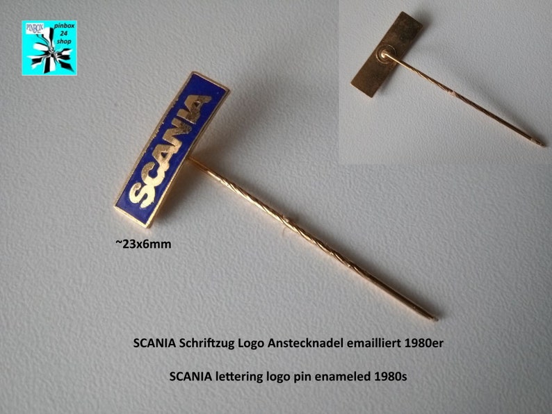 SCANIA trucks Buses Logo Lettering Pins 1960s-1980s Choose - Etsy