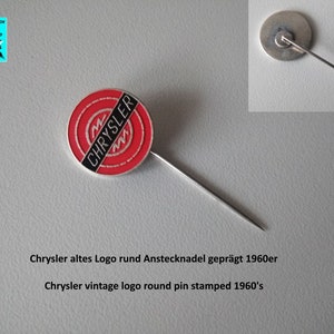 CHRYSLER - PLYMOUTH Vintage Logo Pins Lapel Pins 1950s-1990s - Select ...