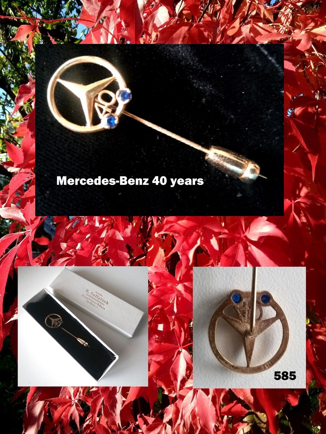 Exclusive Mercedes-benz Pin - Etsy