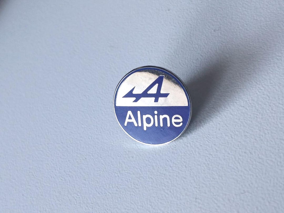 Alpine Logo Pin – Silver Collector’s Badge With Racing Heritage - Etsy