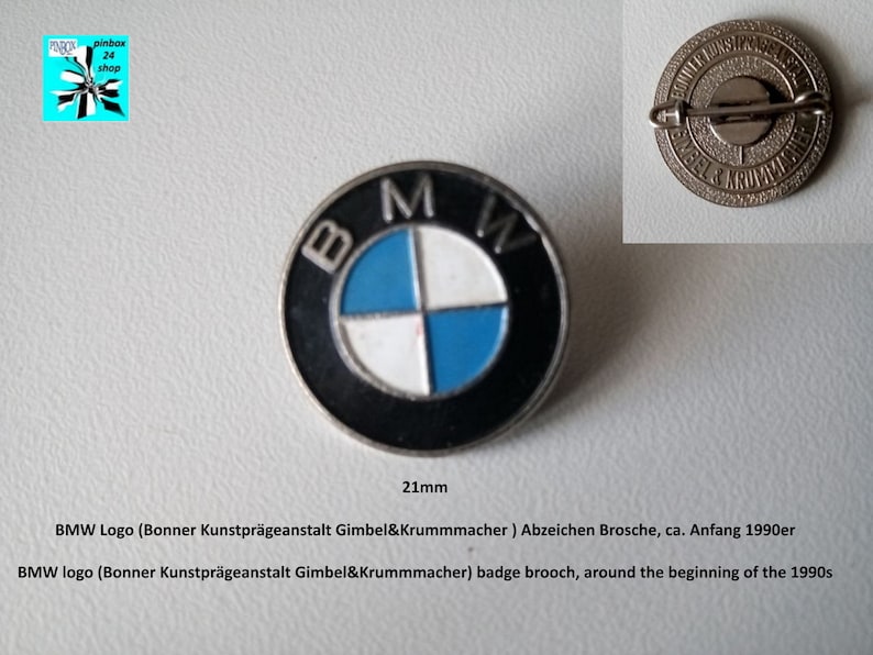 BMW Original Car and Motorcycle Logo Badge Pins 1980s/1990s - Etsy