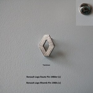 RENAULT Logo Rhombus Pins 1980s/90s Select - Etsy