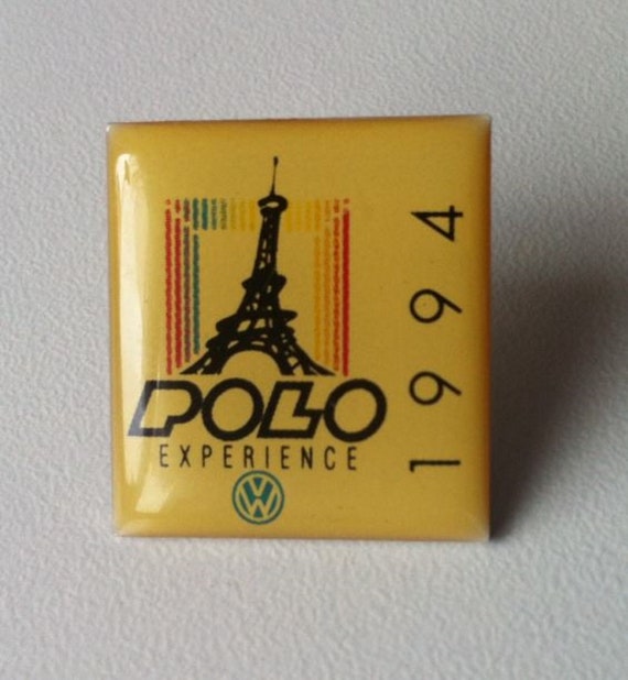Authentic vintage VW Volkswagen POLO pins from the 19… - Gem