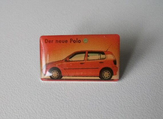 Authentic vintage VW Volkswagen POLO pins from the 19… - Gem