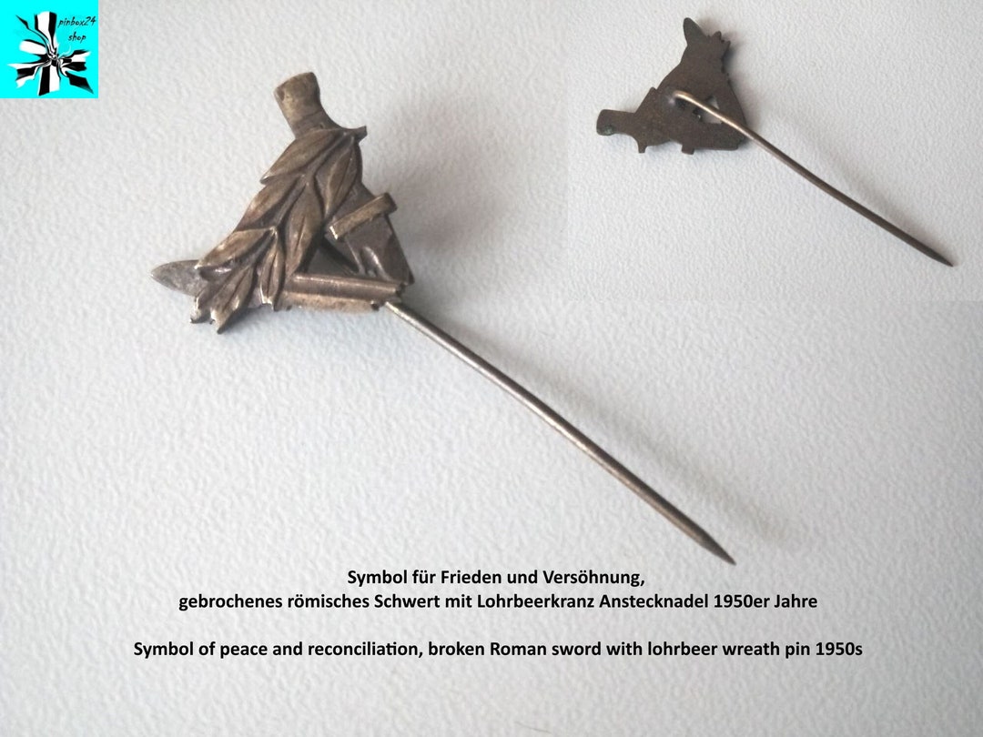 Symbol of Peace and Reconciliation, Broken Roman Sword With Lohrbeer ...