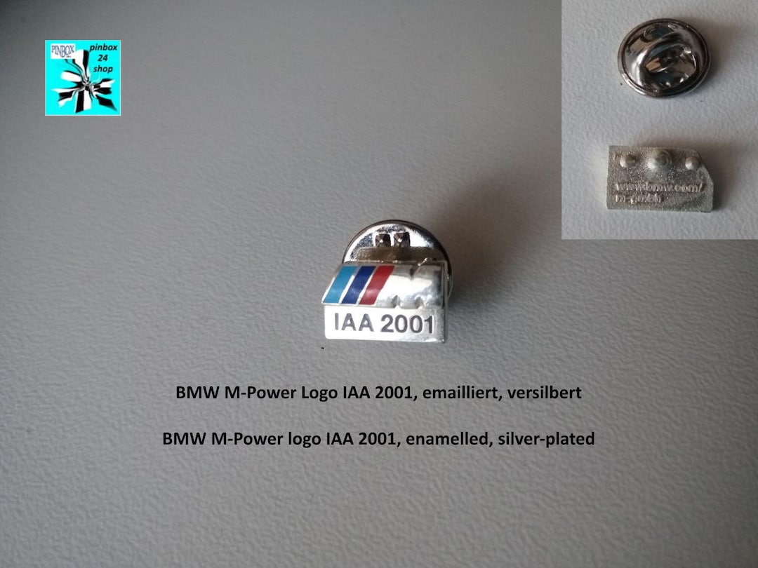 BMW M-power Pin - Motorsport Icon of IAA 2001! - Etsy