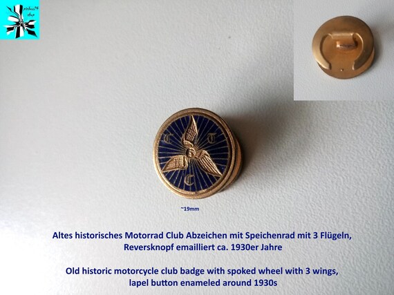 Unique motorcycle club badge - Gem