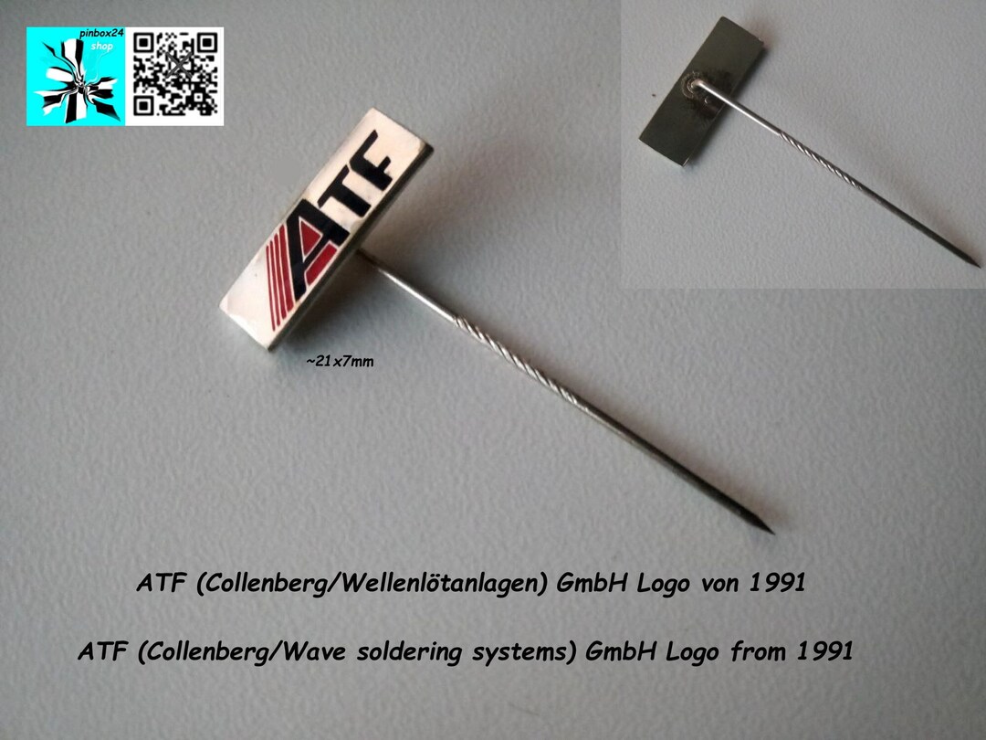 ATF Logo Pin - A Piece of Automotive History! - Etsy