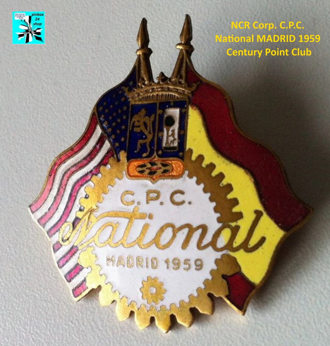 A Piece of History: NCR Corp. Brooch - Etsy