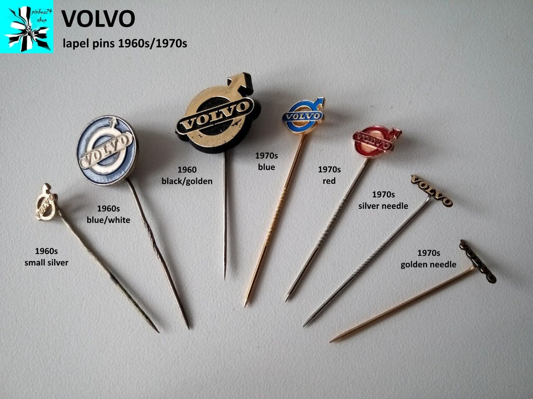 Volvo Pins: a Piece of Automotive History - Etsy